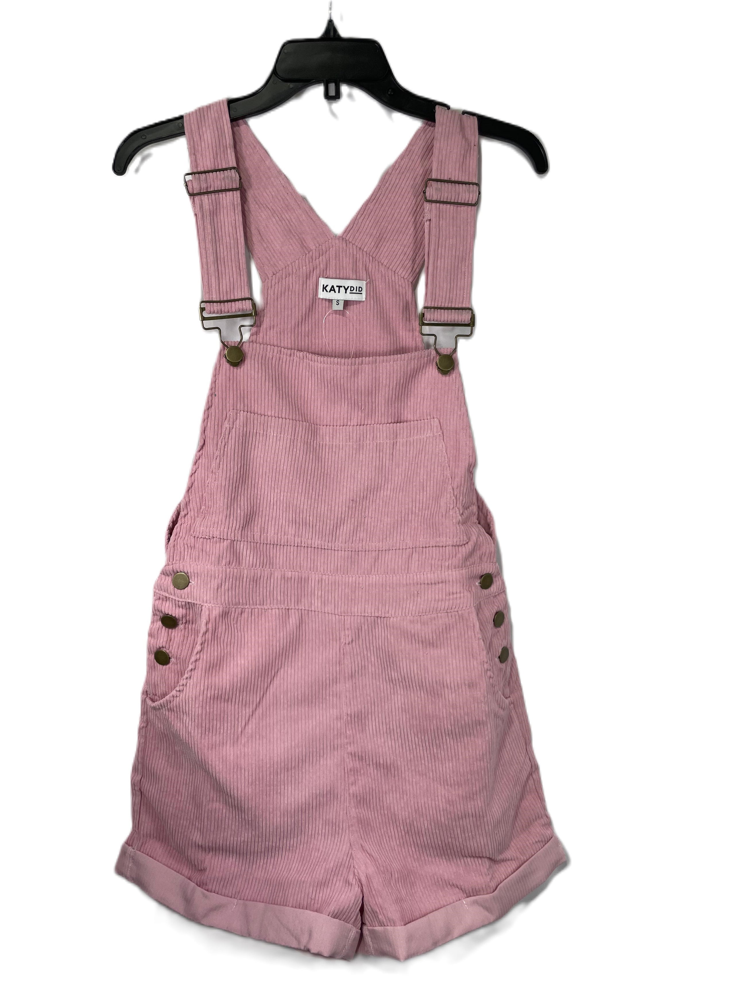 KatyDid Pink Corduroy Overalls | Wilson Company Store Jasper, Georgia
